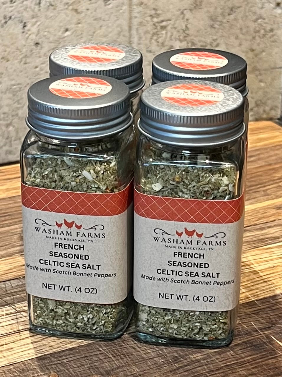 French Seasoned Celtic Sea Salt – Washam Farms